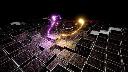 Plane9 a scene based music visualizer and sound responsive screensaver